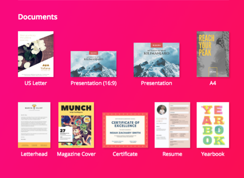 Maak mooie visuals met Canva