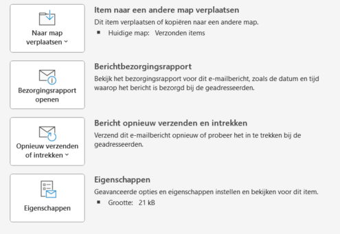 Mail terughalen in Outlook: wat als het niet (meer) lukt?