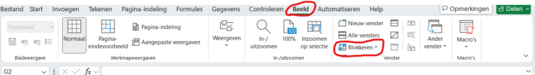 Een rij vastzetten in Excel? Zo blijf je je kolomnamen altijd zien