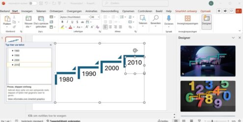 Tijdlijn maken in PowerPoint? Volg dit stappenplan
